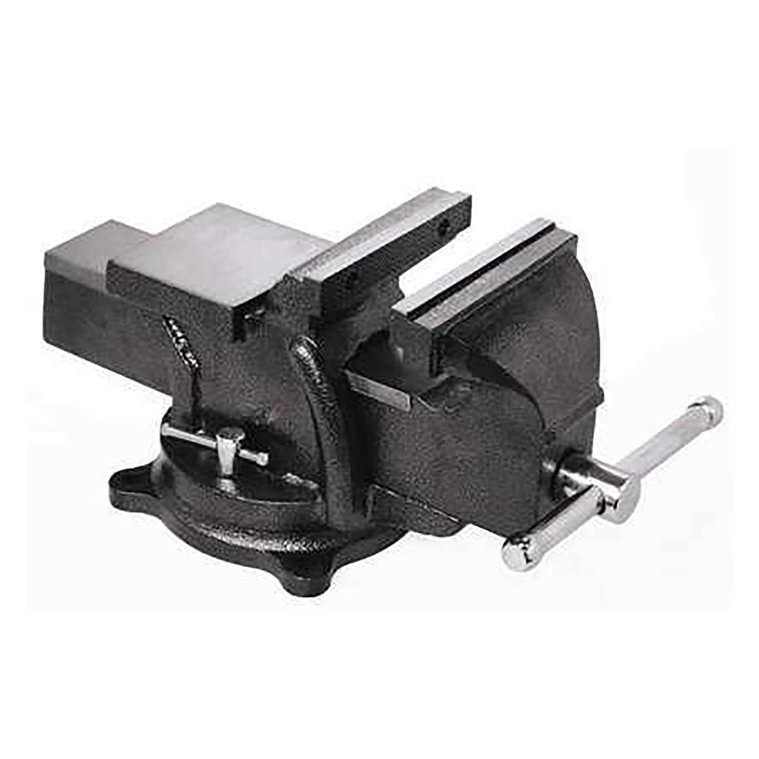 Bessey 6 in. Cast Iron Workshop Bench Vise 360 deg Swivel Base - Ace ...