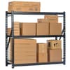 Edsal Muscle Rack 72 in. H X 77 in. W X 24 in. D Steel Shelving Unit ...