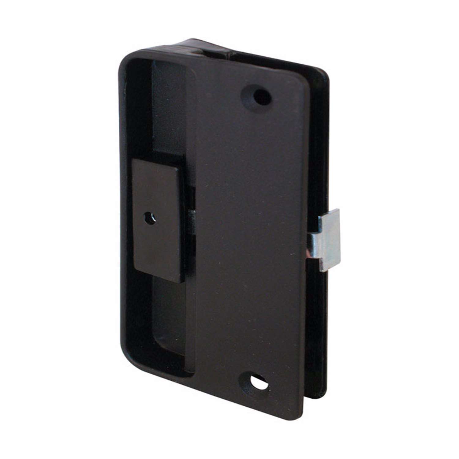 Prime-Line Zinc-Plated Black Plastic Latch and Pull 1 pk - Ace Hardware