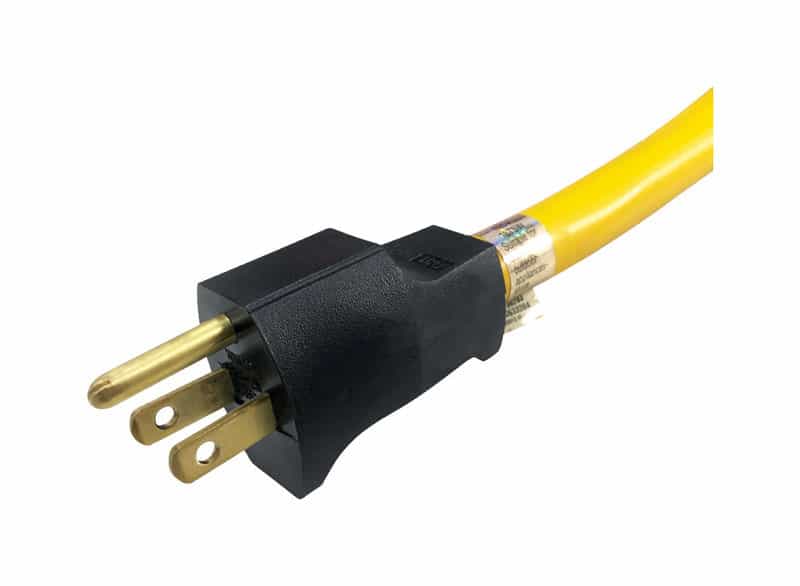 Ace Outdoor 10 in. L Yellow Adapter Cord 12/3 STW - Ace Hardware