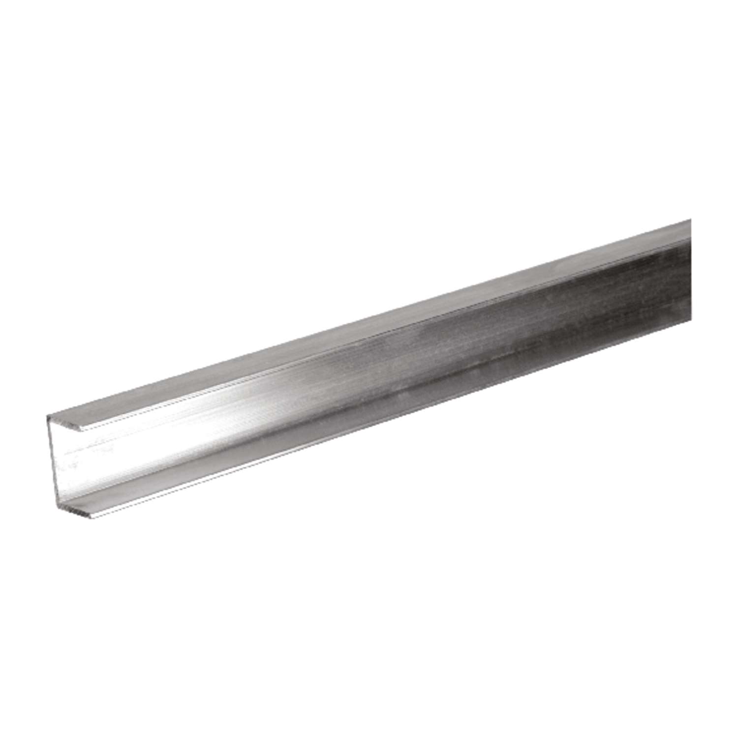 Boltmaster 1/16 in. X 9/16 in. W X 4 ft. L Mill Aluminum U Channel ...