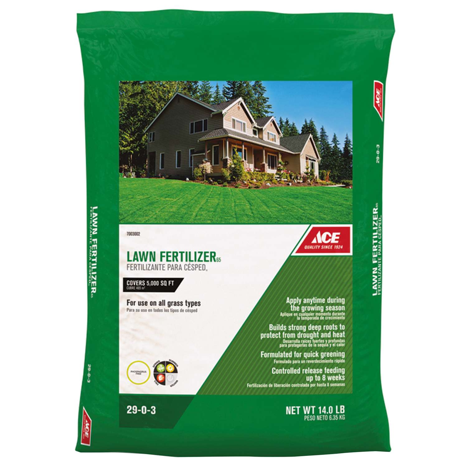 Ace All-Purpose Lawn Fertilizer For All Grasses 5000 sq ft - Ace Hardware