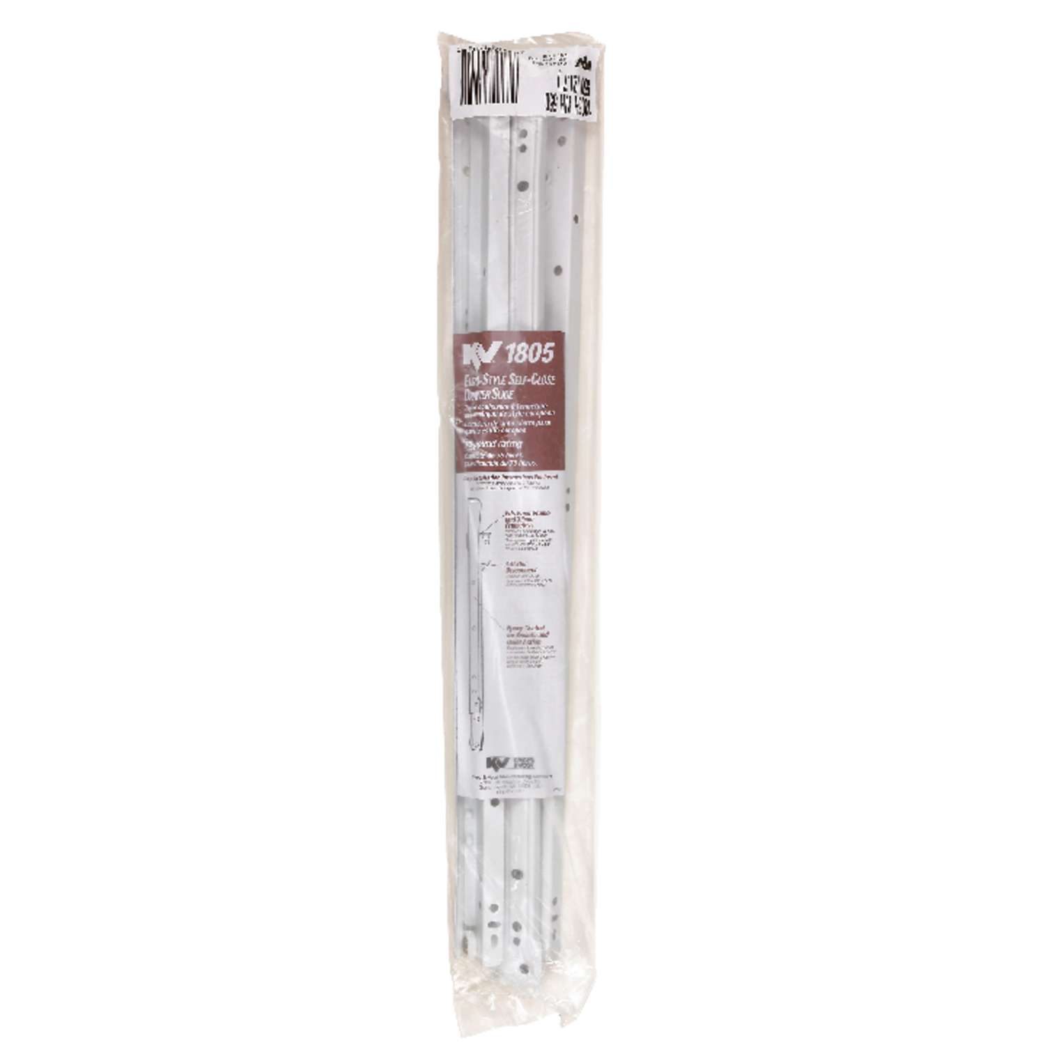 Knape & Vogt 22 in. L Steel Self Close Drawer Slide 2 pk - Ace Hardware