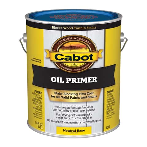 Cabot Oil Primer Low VOC Neutral Base Solvent-Based Alkyd Primer 1 gal ...