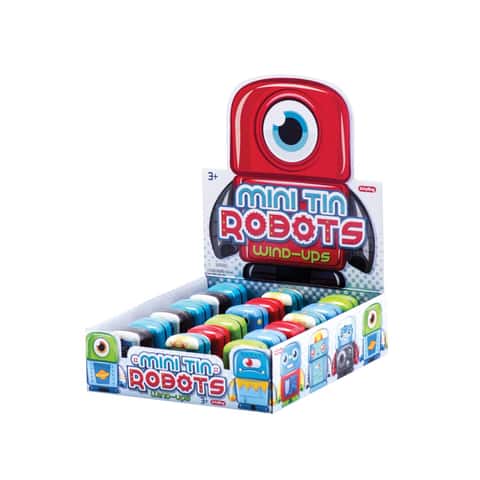 Schylling Mini Tin Robots Retro Toy Assorted - Ace Hardware