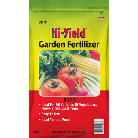 Hi-Yield Flowers/Fruits/Vegetables Garden Fertilizer 3.25 lb Mfr# 34086 ...