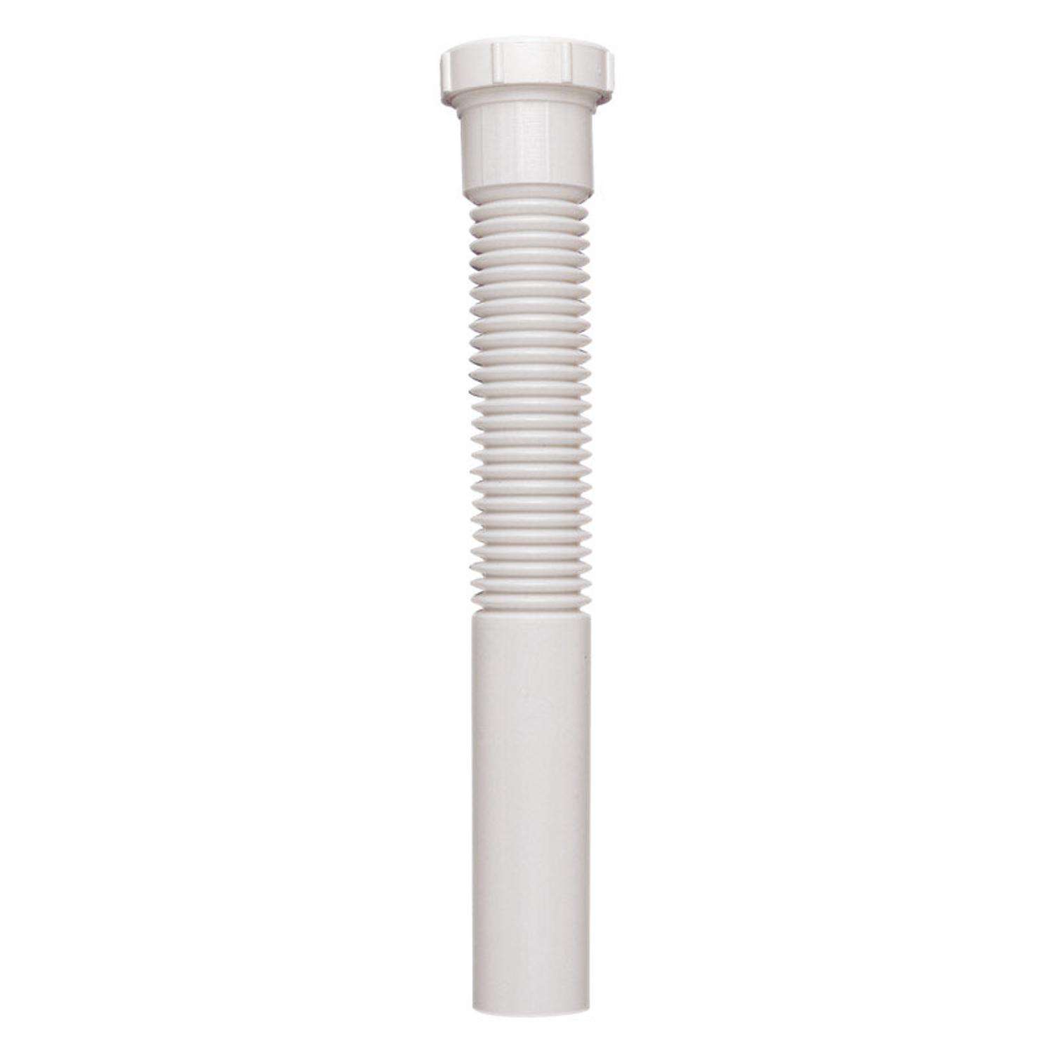 Plumb Pak Flex N Fix 1-1/2 in. D X 12 in. L Polypropylene Extension ...