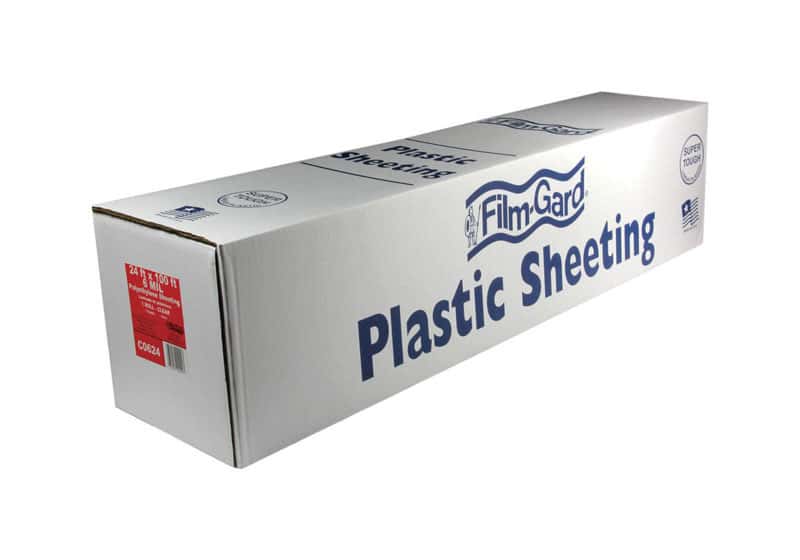 Berry Plastics Film-Gard Plastic Sheeting 6 mil x 24 ft. W x 100 ft. L ...