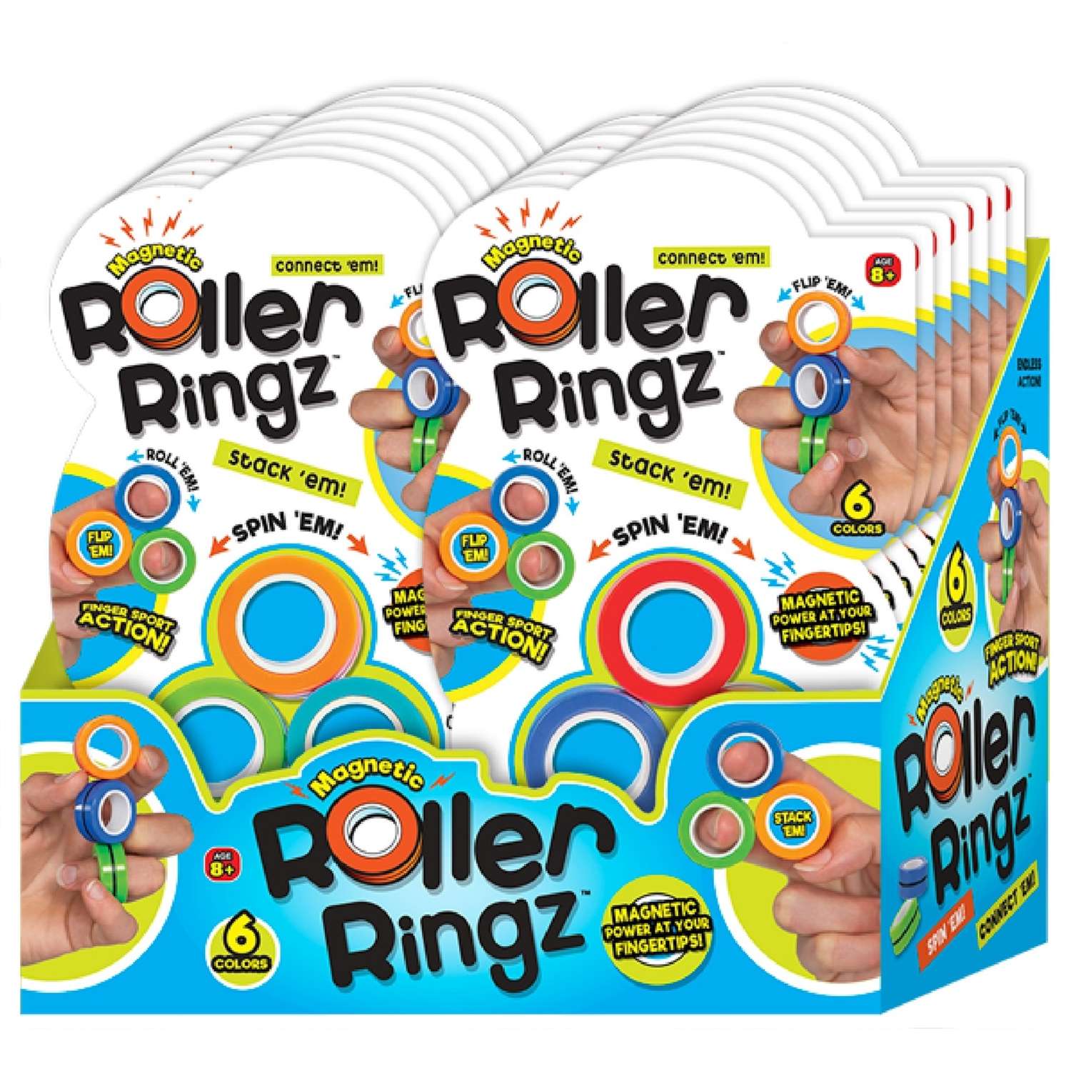 Ja-Ru Roller Ringz Magnetic Finger Ring Toy 3 pc - Ace Hardware
