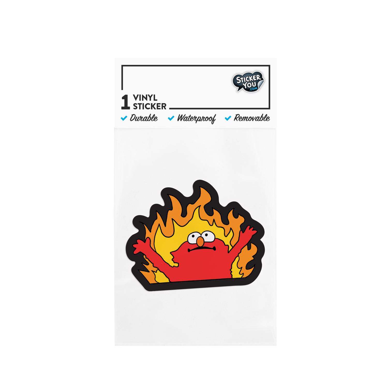 StickerYou Elmo Rise Sticker Vinyl 1 pk - Ace Hardware