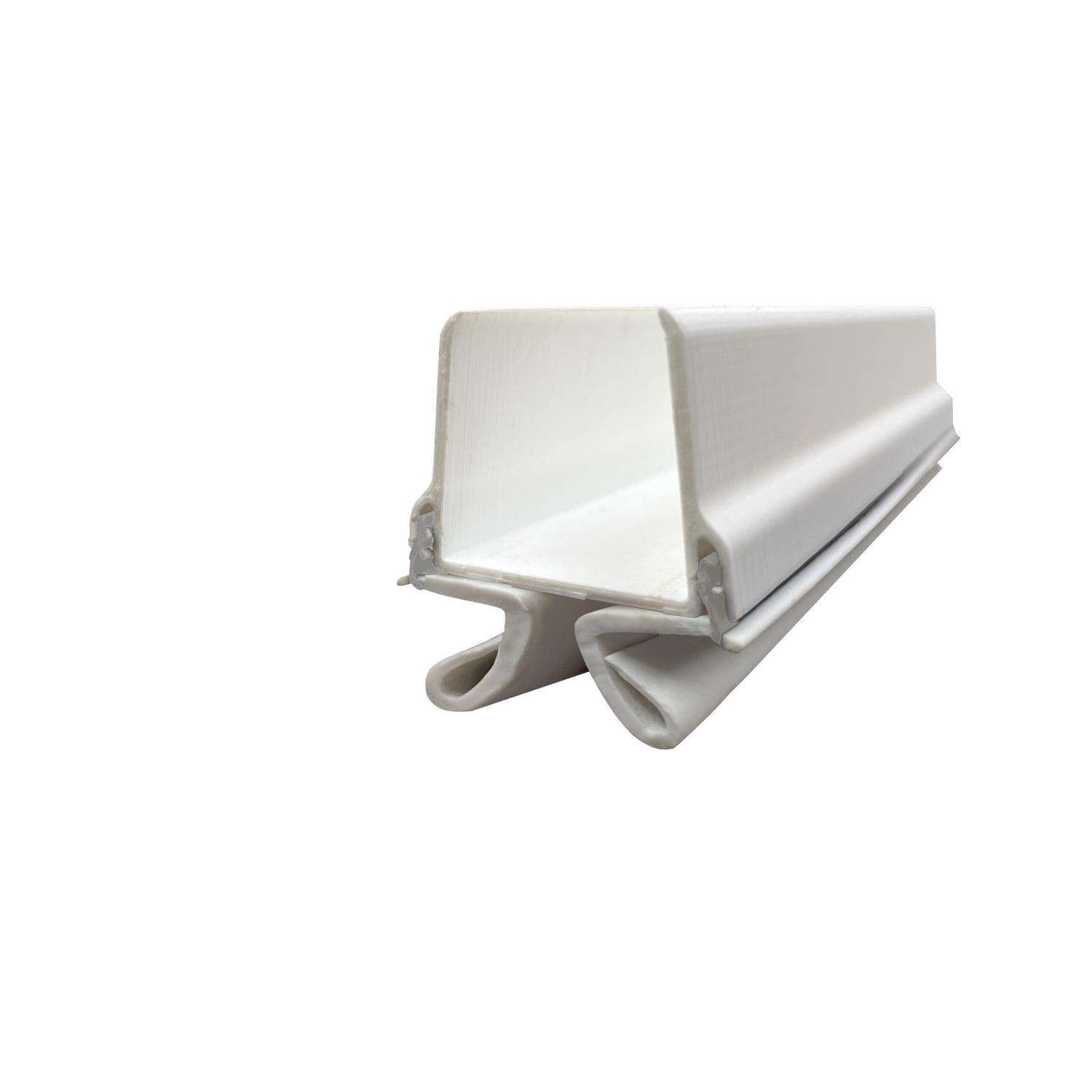 M-D Building Products Light and Sound White Vinyl Door Bottom For Doors ...