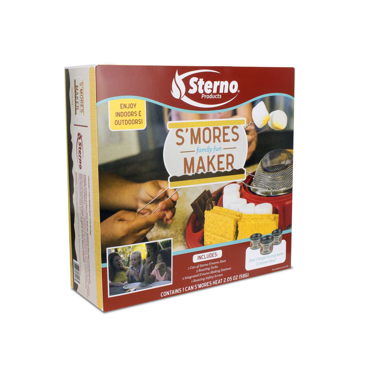 Sterno S'Mores Maker Red S'mores Grill 14 in. H X 3.37 in. W X 14 in. L ...