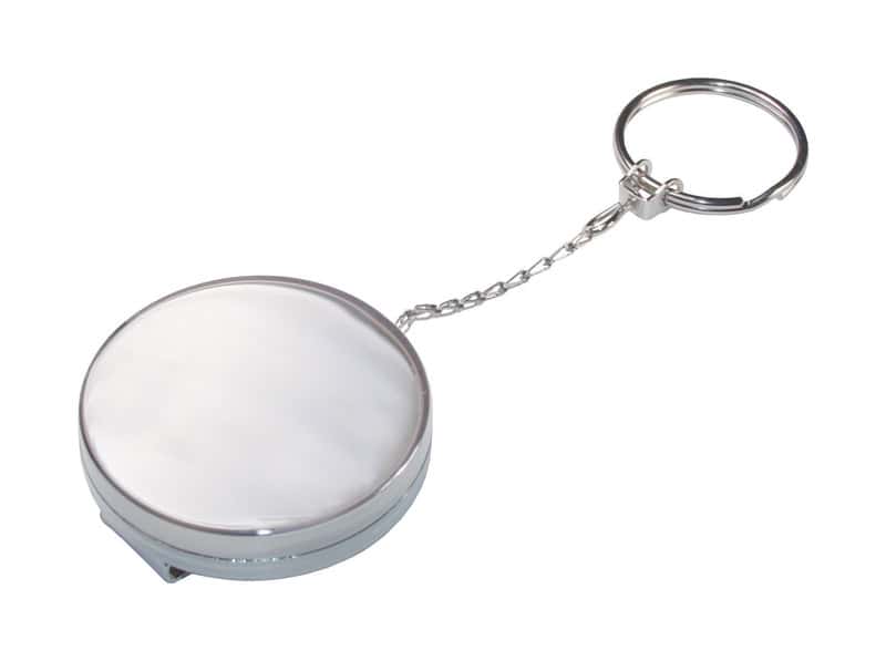 Hillman Steel Silver Retractable Cord Key Chain - Ace Hardware