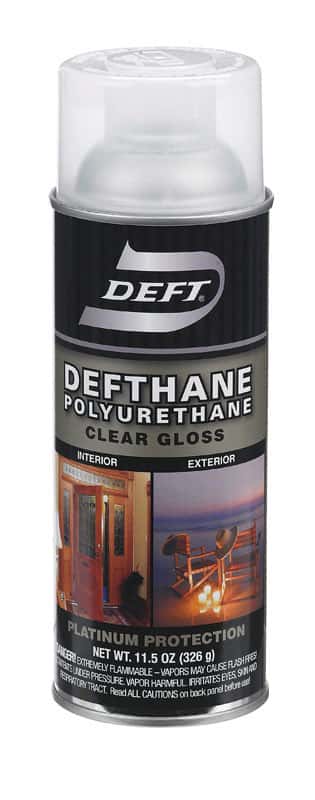 Deft Defthane Gloss Clear Polyurethane Spray 11.5 oz. - Ace Hardware