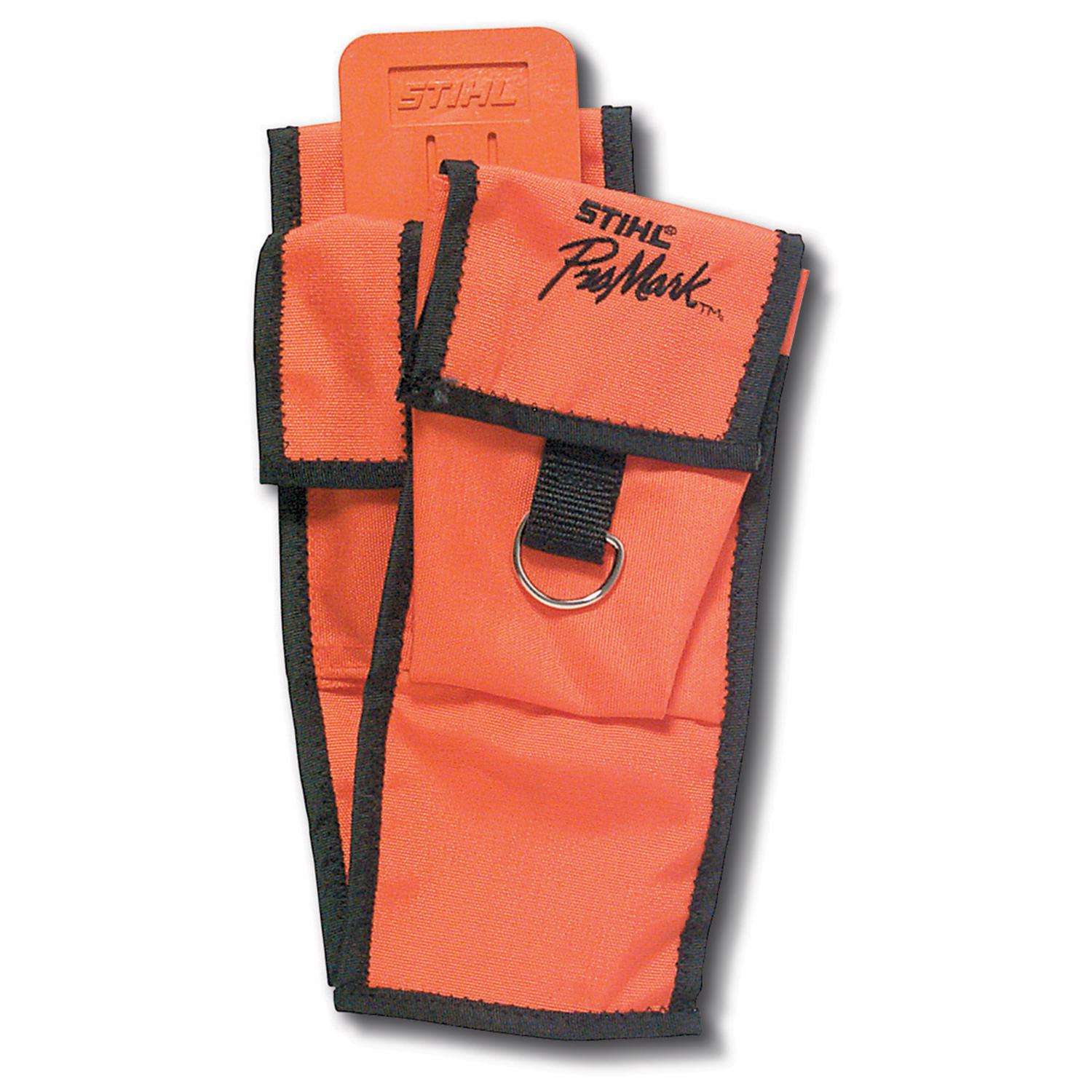 STIHL Nylon Wedge Tool Pouch Black/Orange - Ace Hardware