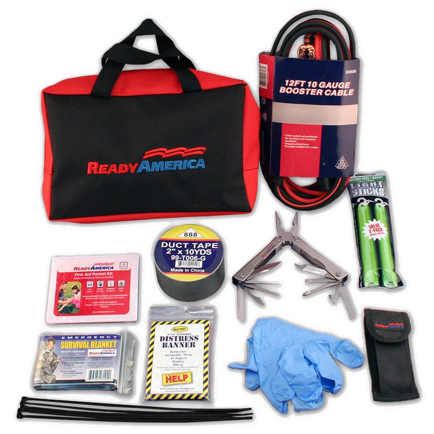Ready America 49 pc Roadside Emergency Kit Mfr# 70350 - Ace Hardware