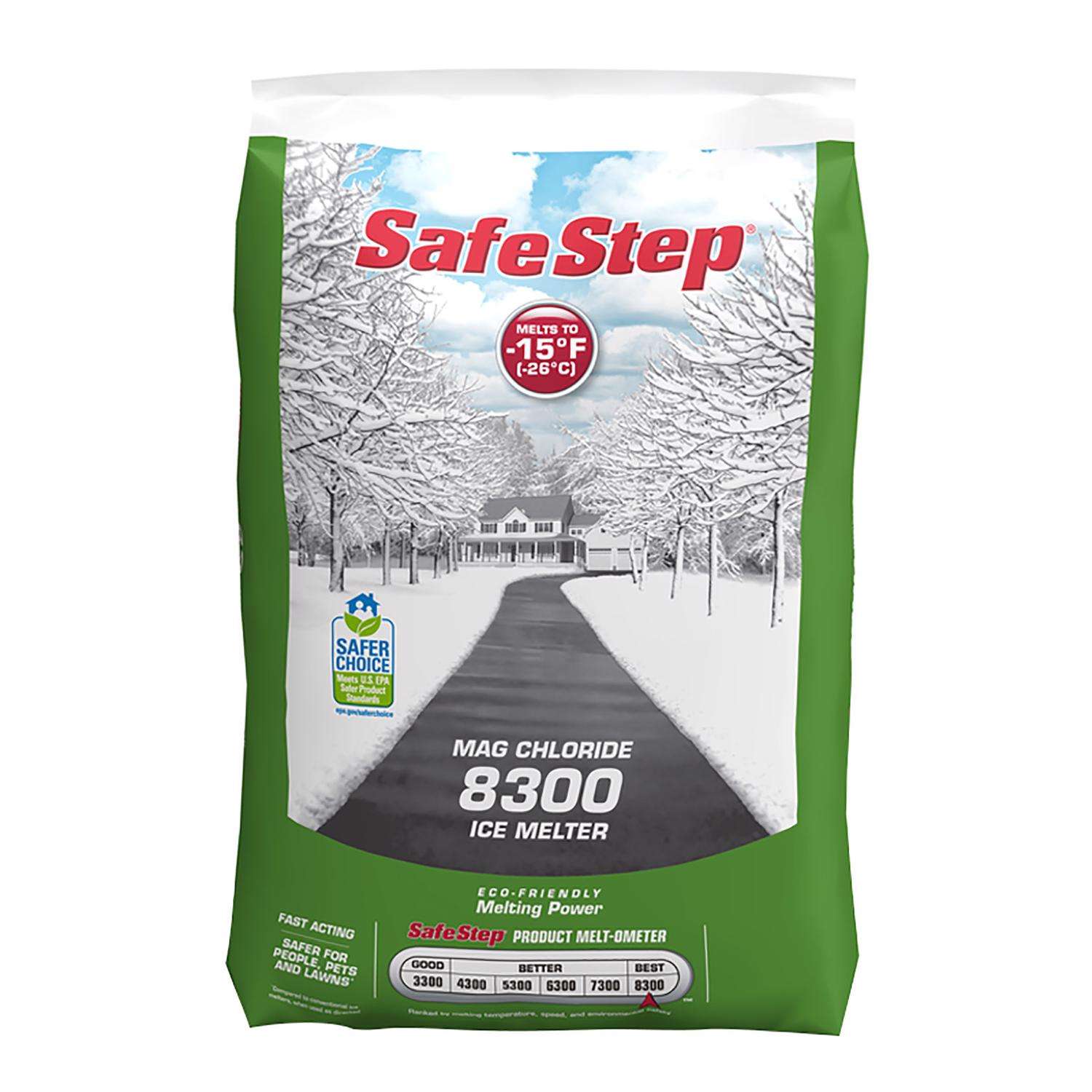 Safe Step 8300 Magnesium Chloride Pet Friendly Crystal Ice Melt 50 lb ...