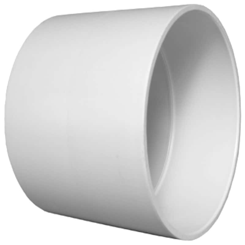 Charlotte Pipe Schedule 40 8 in. Hub X 8 in. D Hub PVC 9.332 in ...