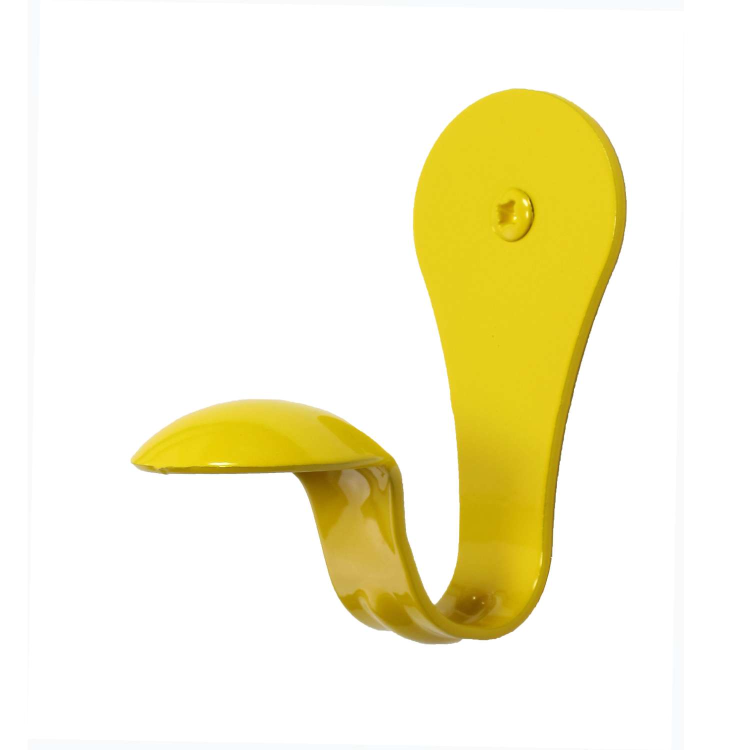 FENIX SmartHook 3.5 in. L Powder Coated Yellow Steel Contemporary Hook ...