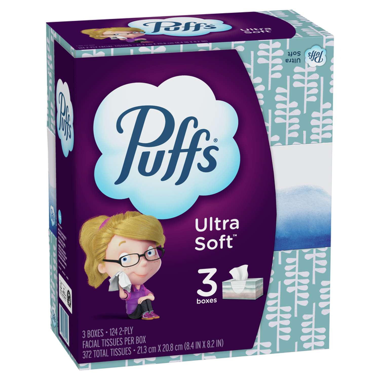 Puffs Ultra Soft 124 ct Facial Tissue Mfr# 80337302 - Ace Hardware