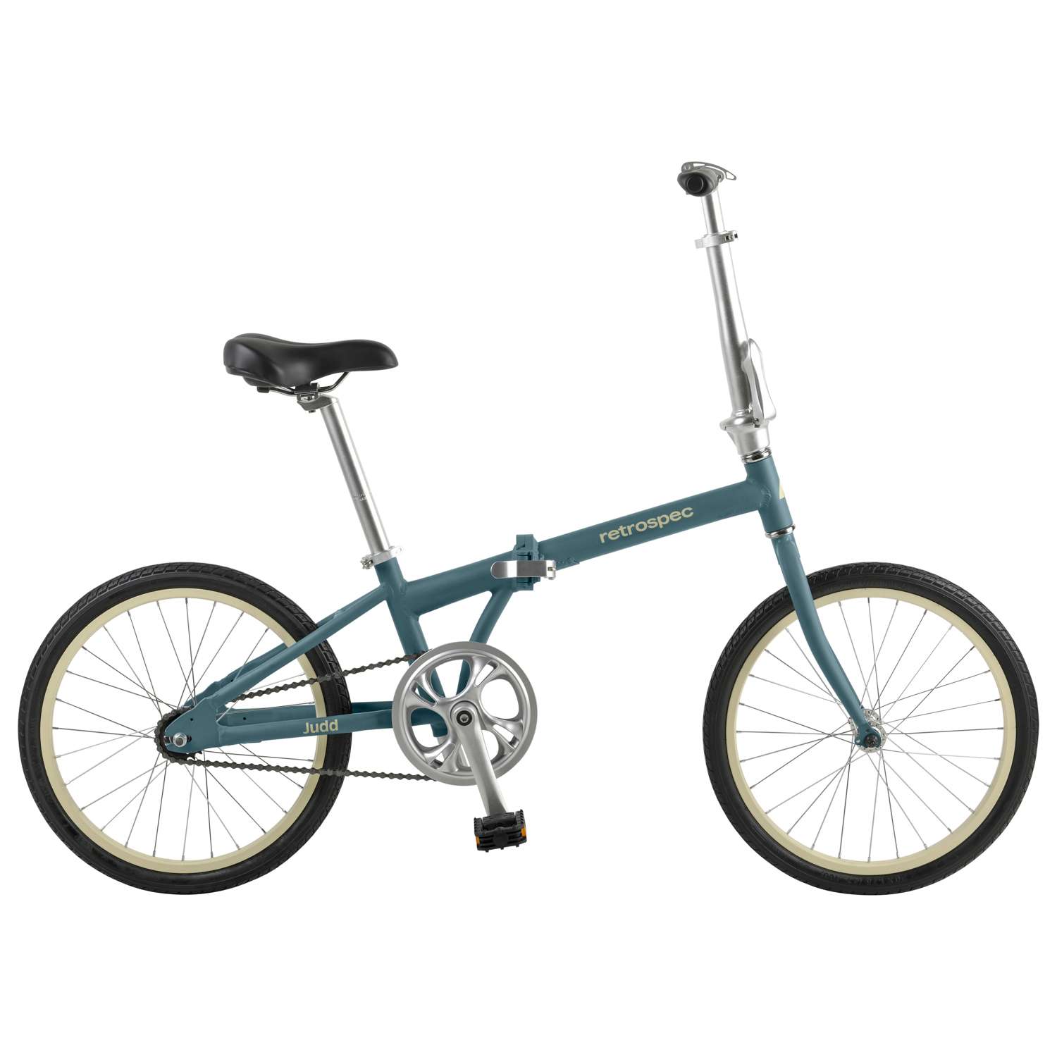 Retrospec Judd Unisex 20 in. D Folding Bicycle Aruba Blue - Ace Hardware