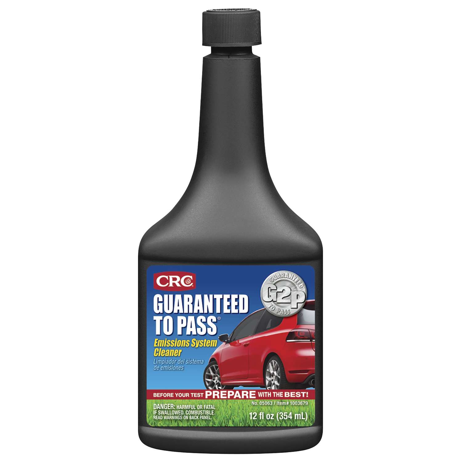 CRC Guaranteed To Pass Gasoline Multifunction Fuel Additive 12 oz ...