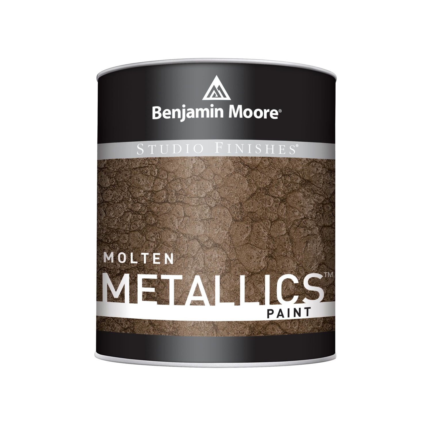Benjamin Moore Studio Finishes High Gloss Bronze Metallic Paint 1 qt ...