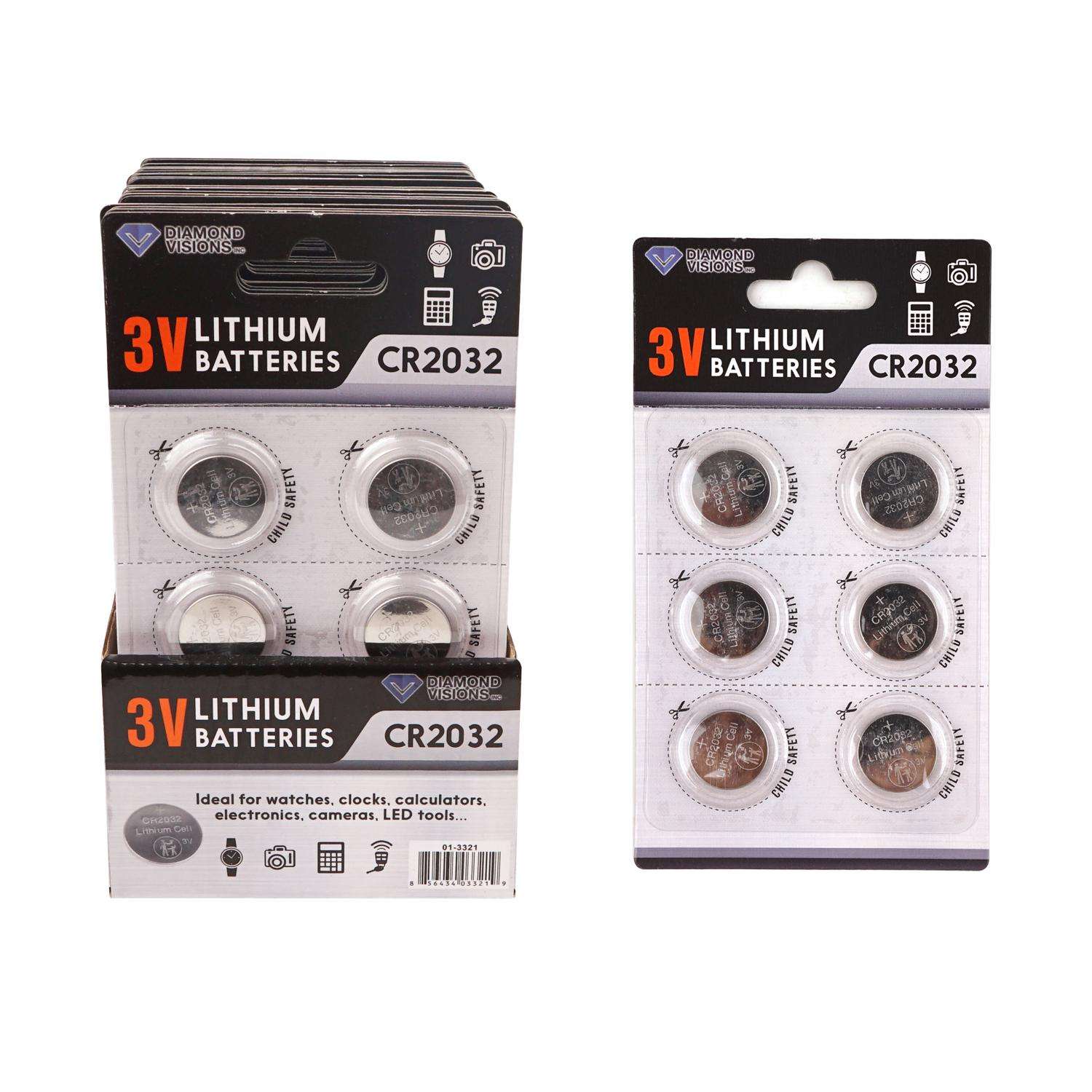 Diamond Visions Button Battery 6 pk - Ace Hardware