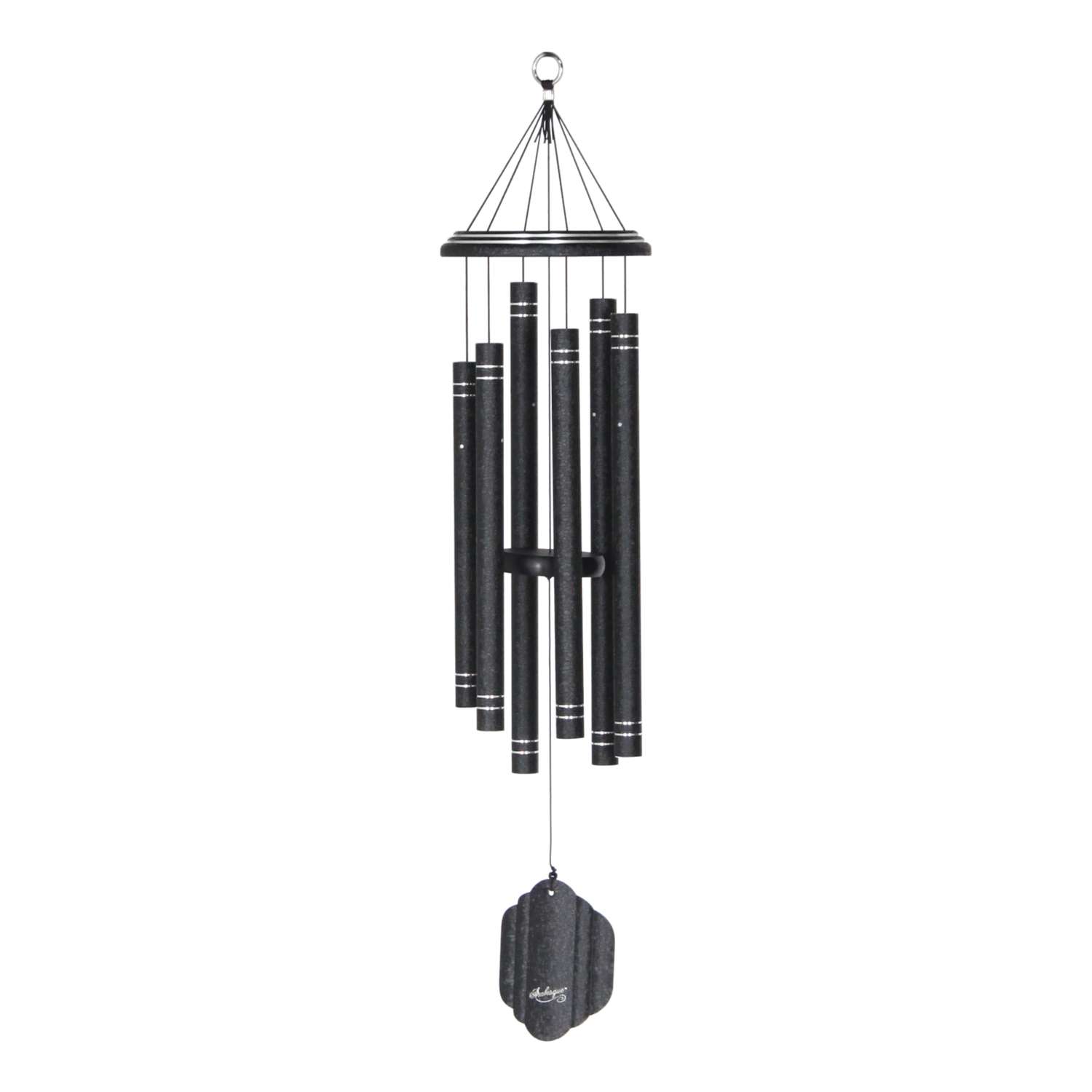 Arabesque Onyx Aluminum 36 in. Wind Chime Mfr# AR306OX - Ace Hardware