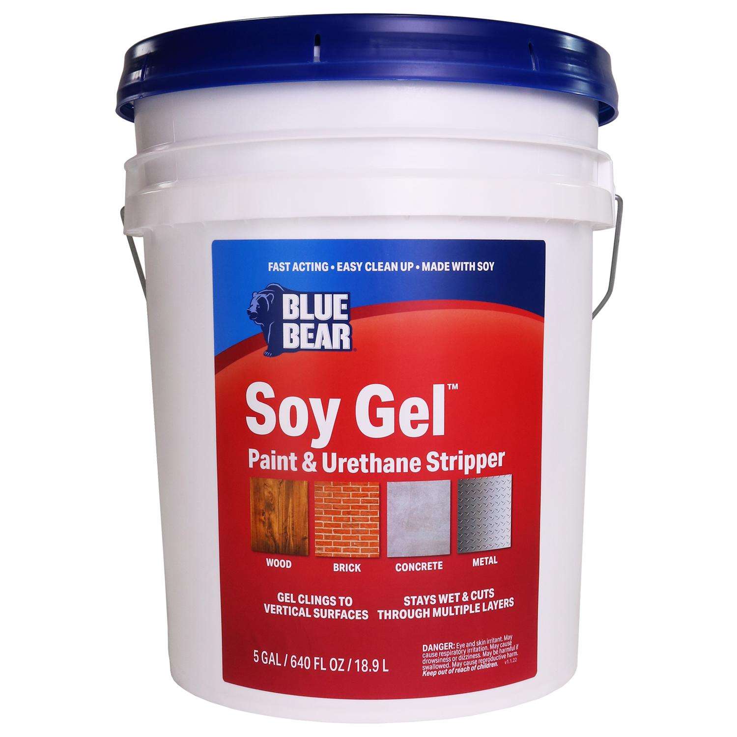 Blue Bear Soy Gel Paint and Urethane Stripper 5 gal - Ace Hardware