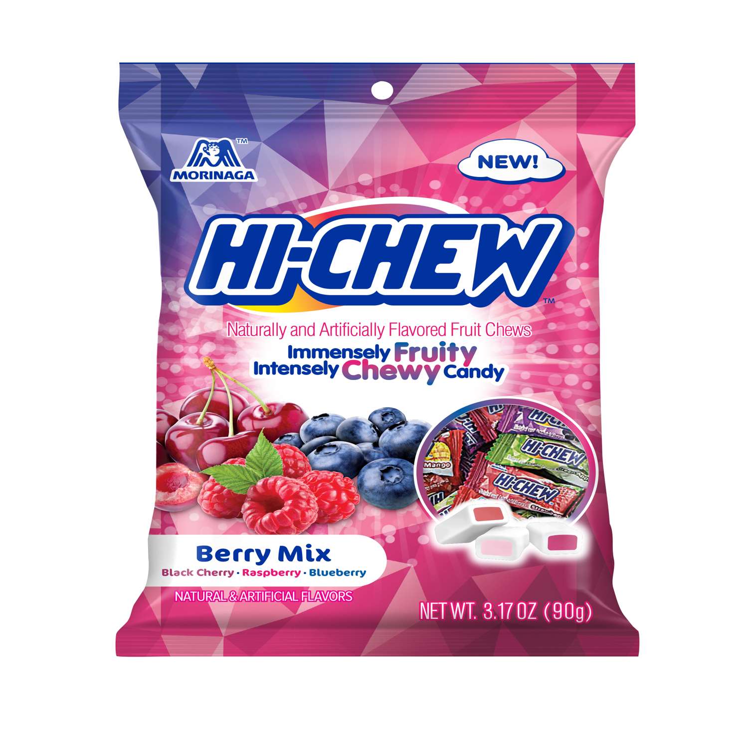 Morinaga Hi-Chew Berrys Mix Chewy Candy 3.17 oz - Ace Hardware