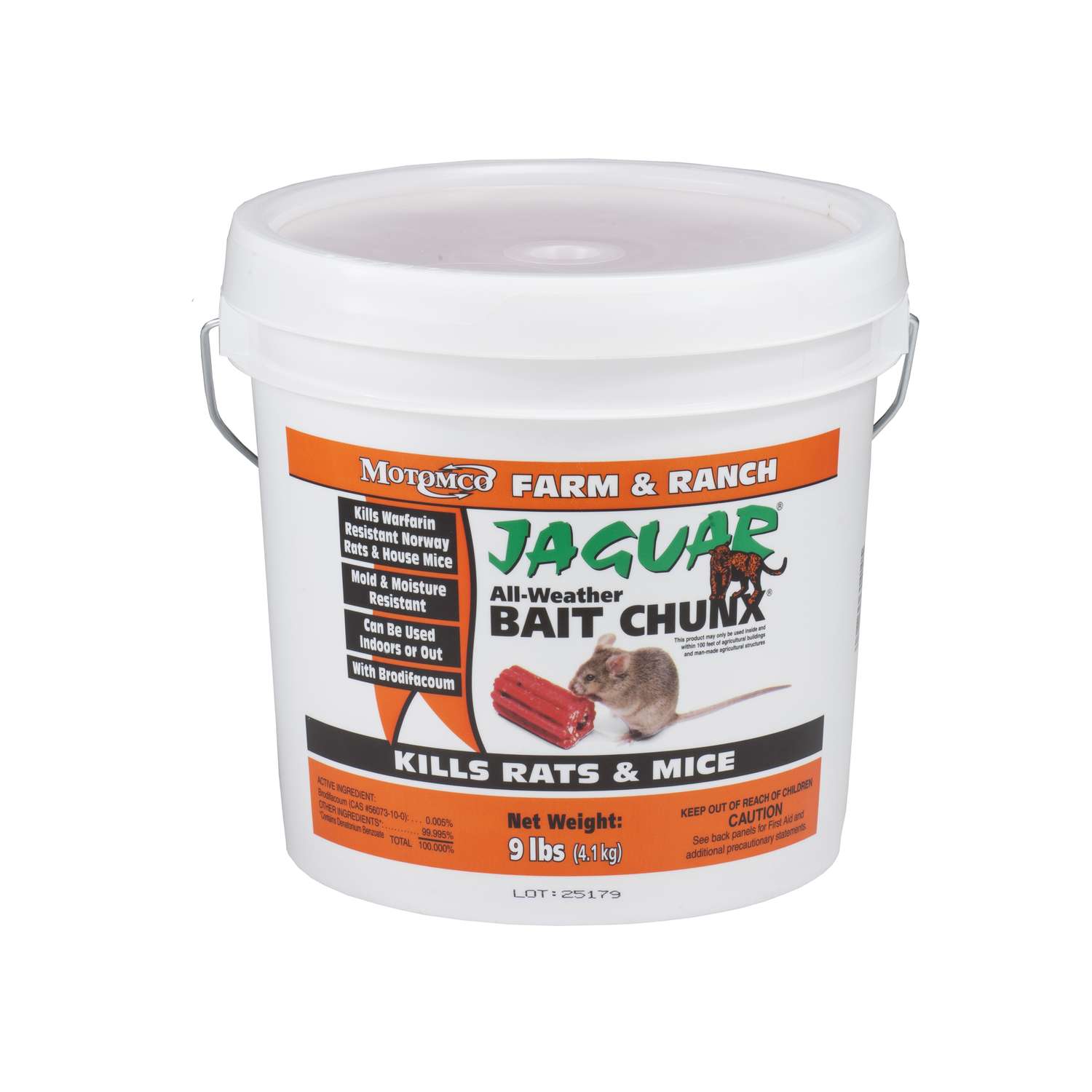 Motomco Jaguar Bait Blocks For Mice and Rats 9 lb. - Ace Hardware