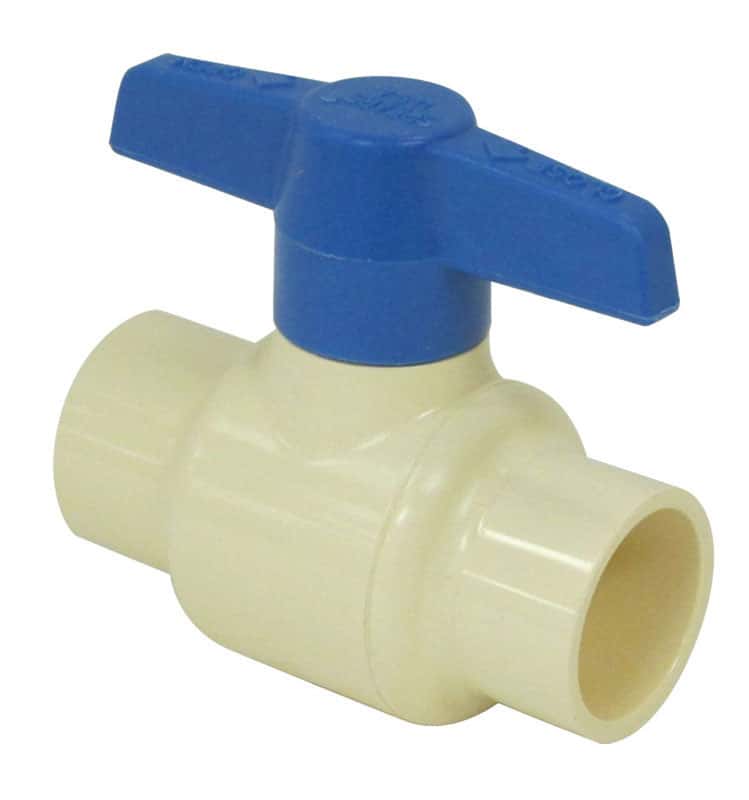 Homewerks 3/4 in. CPVC Socket Weld Ball Valve Full Port - Ace Hardware
