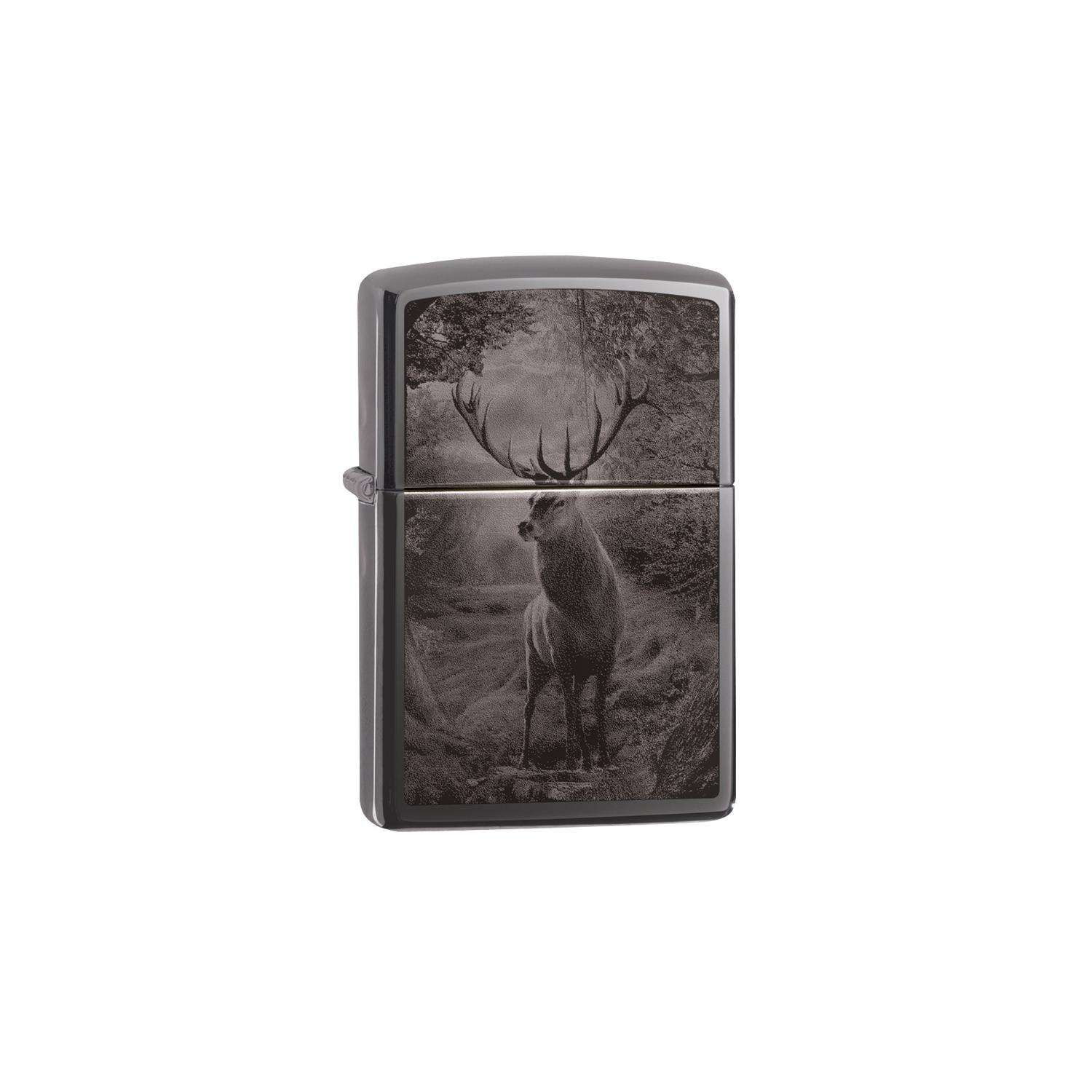 Zippo Black Deer Lighter 1 pk - Ace Hardware