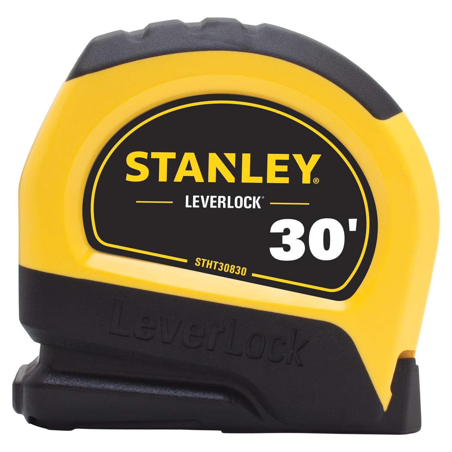 Stanley LeverLock 30 ft. L X 1 in. W Tape Measure 1 pk - Ace Hardware