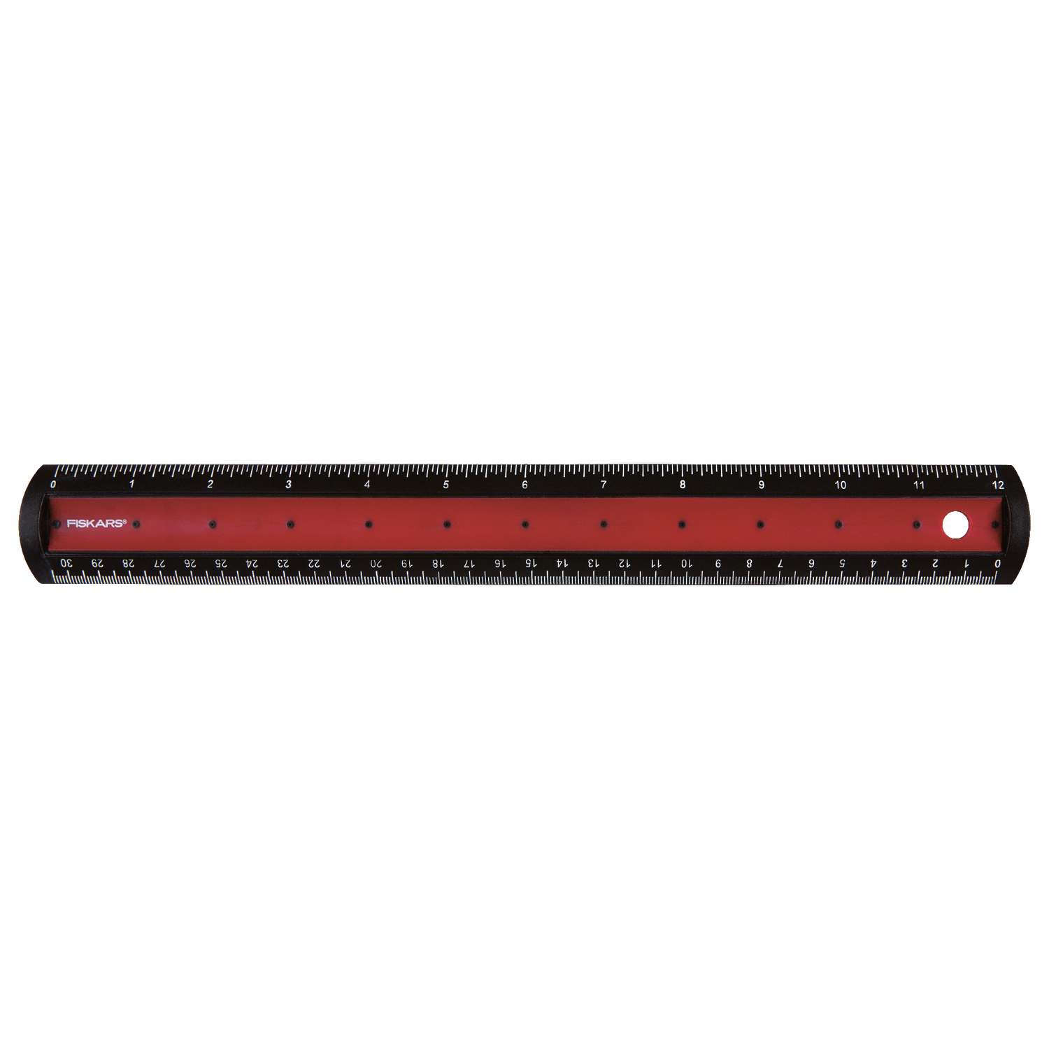 Fiskars 12 in. L X 1 in. W Plastic Ruler Metric and SAE - Ace Hardware