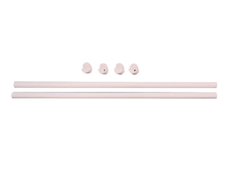 Easy Track 35 in. L X 1 in. D Adjustable Steel Wardrobe Rod - Ace Hardware