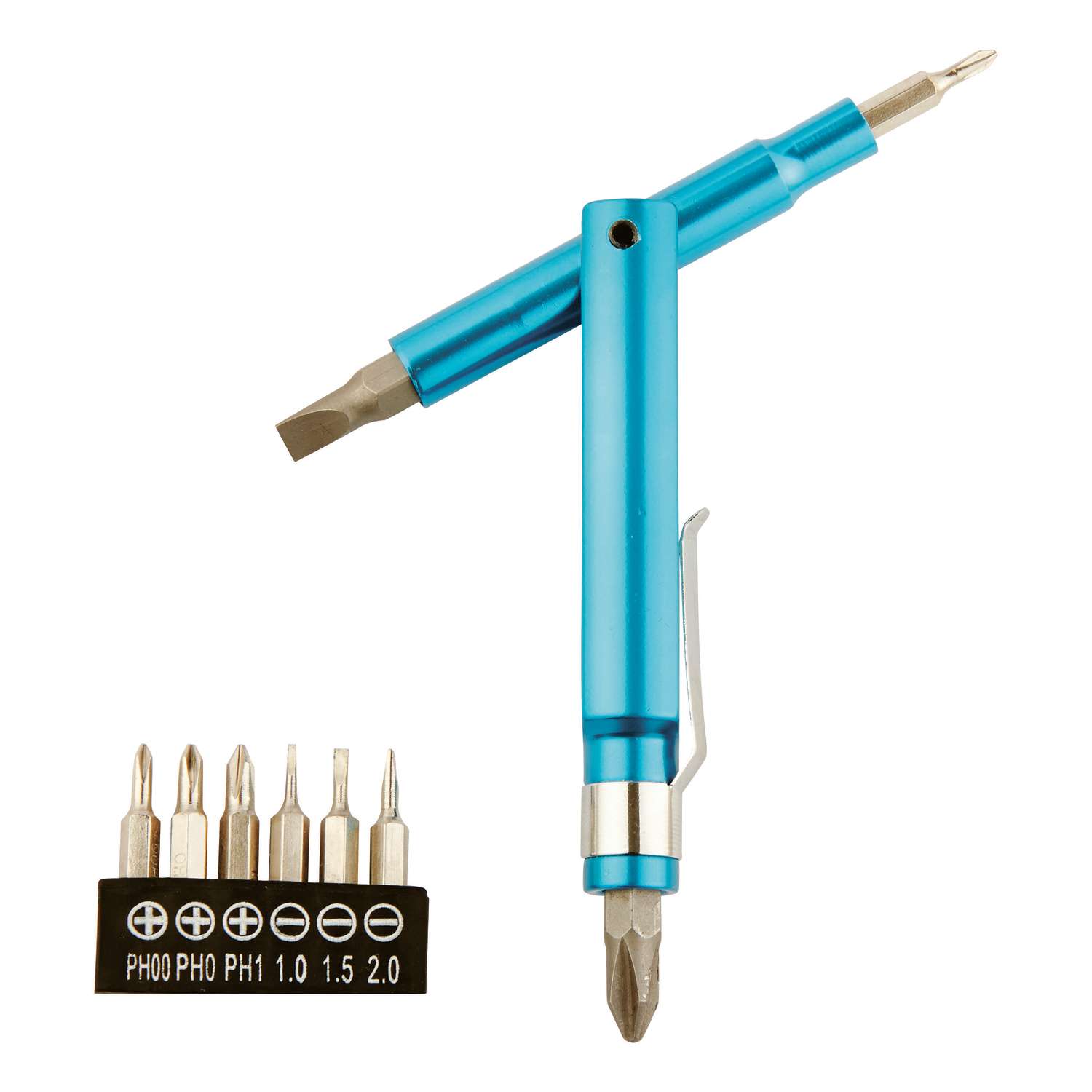 Home Plus Multi-Position Multi-Bit Screwdriver Set 10 pc - Ace Hardware