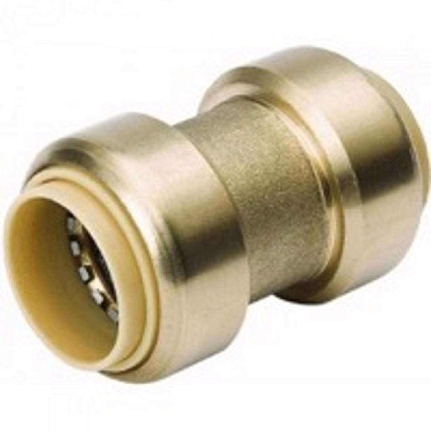 B&K Proline Push to Connect 1/2 in. PTC X 1/2 in. D PTC Brass Coupling ...