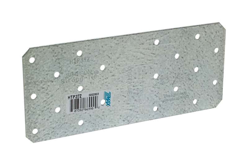 Simpson Strong-Tie 7 in. H X 0.06 in. W X 3 in. L Galvanized Steel Tie ...