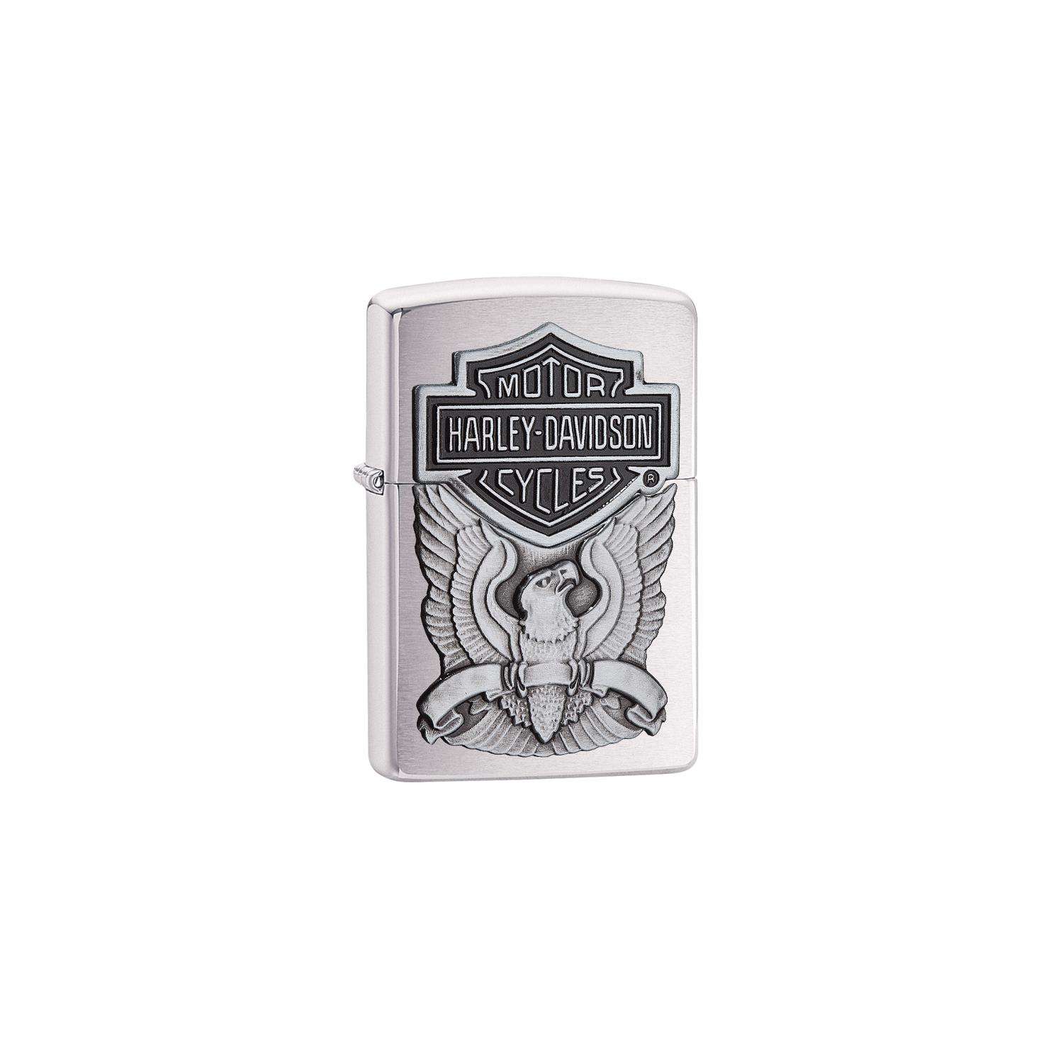 Zippo Silver Harley-Davidson Eagle Lighter 1 pk - Ace Hardware
