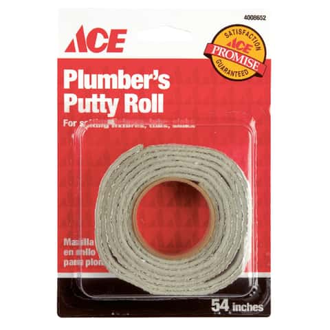 Ace White 3/4 in. W X 54 in. L Plumber's Putty Roll - Ace Hardware