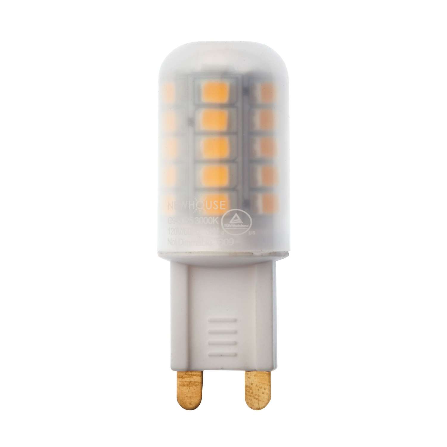 Newhouse Lighting T4 G9 LED Bulb Warm White 25 Watt Equivalence 1 pk ...