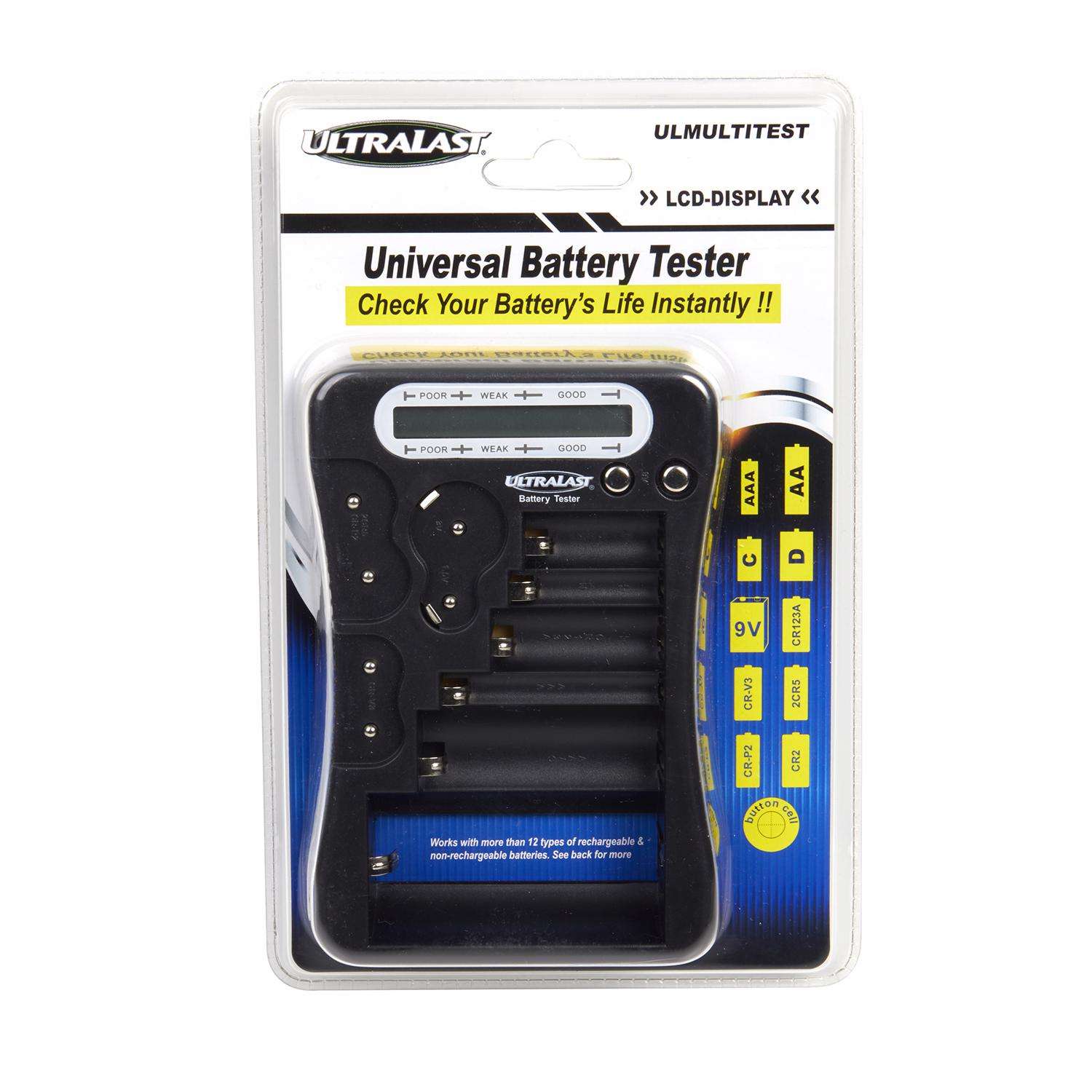 Ultralast Universal Battery Tester 1 pk - Ace Hardware