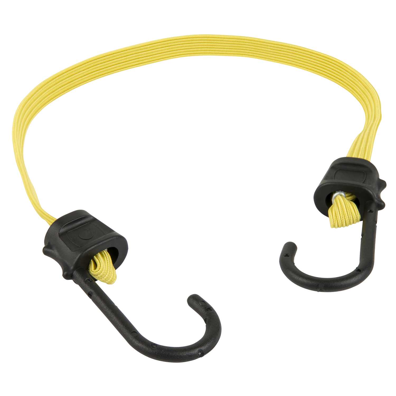 Keeper Yellow Flat Bungee Cord 24 in. L x 0.315 in. 2 pk - Ace Hardware