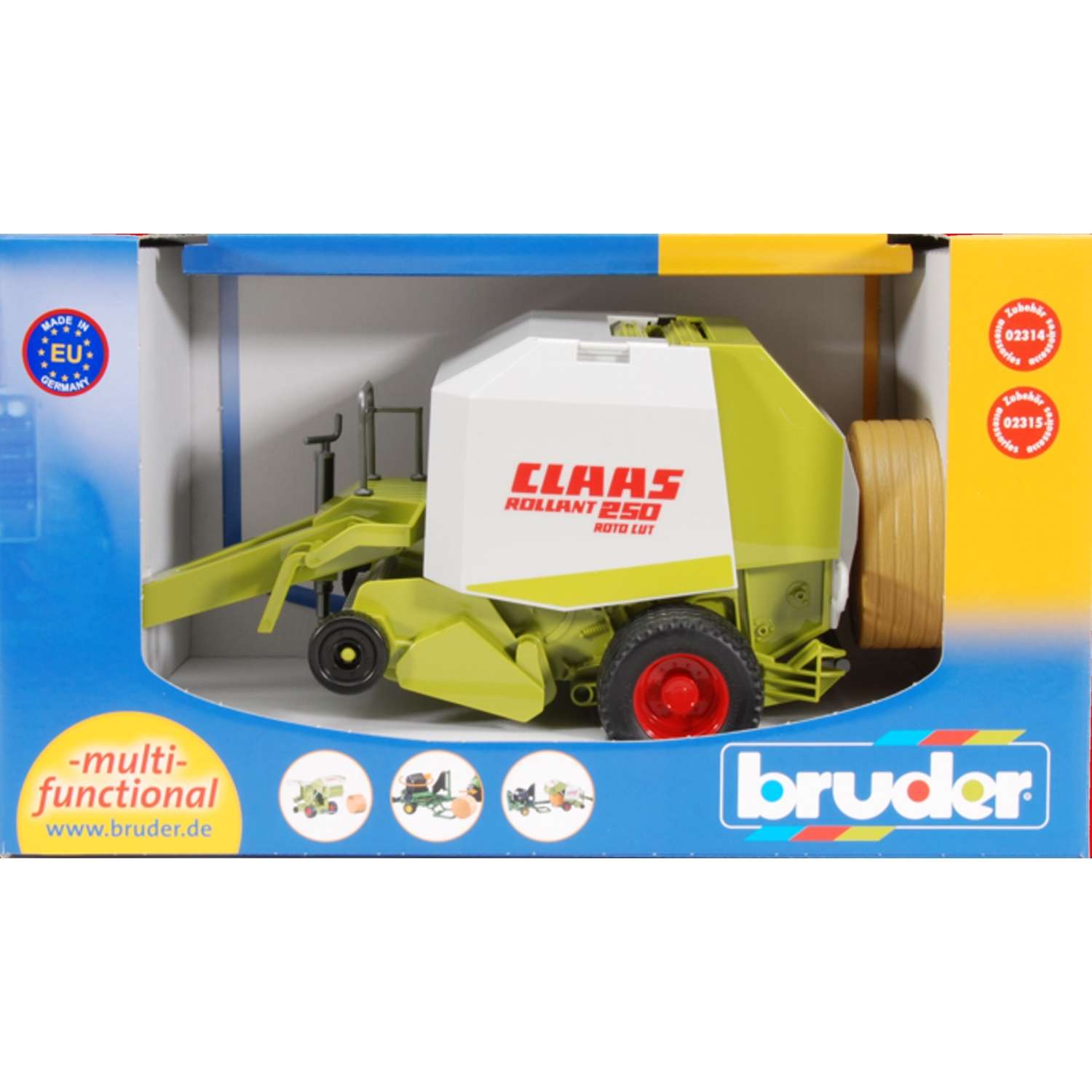 Bruder Claas Straw baler Multicolored Mfr# 2121 - Ace Hardware
