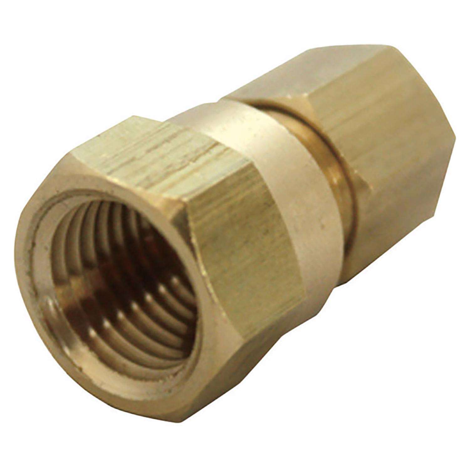 7/8 in. Compression X 3/4 in. D FPT Brass Coupling - Ace Hardware