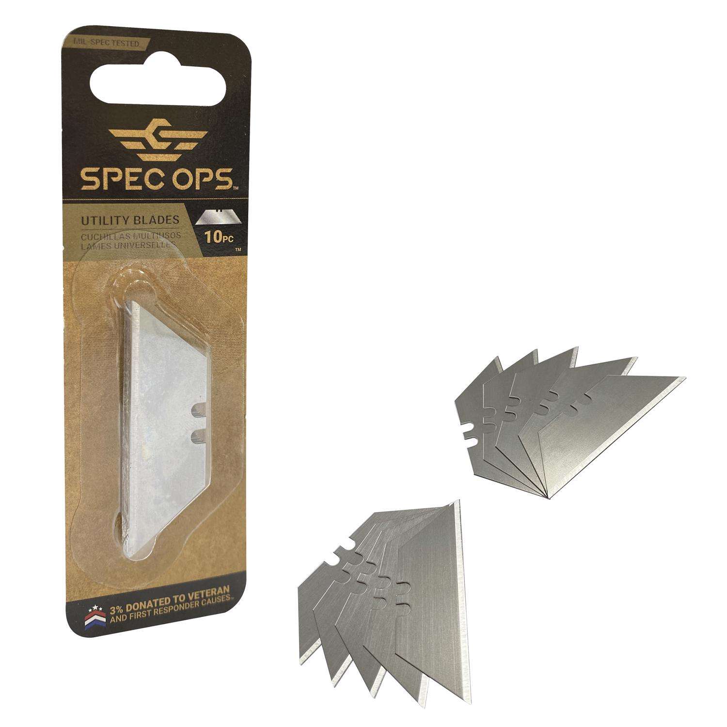 Spec Ops 2.5 in. Steel Heavy Duty Utility Blade 10 pk - Ace Hardware