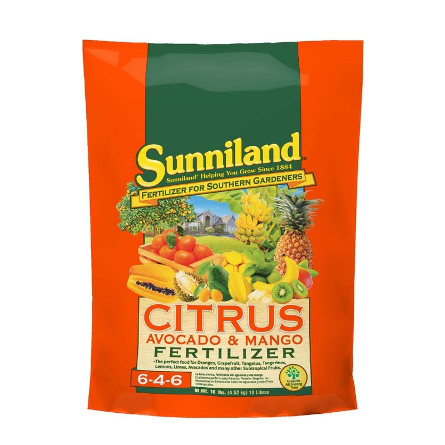 Sunniland Avocado and Mango 6-4-6 Plant Fertilizer 10 lb - Ace Hardware