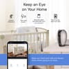 Feit Smart Home Plug-in Indoor Smart-Enabled Security Camera with Pan ...